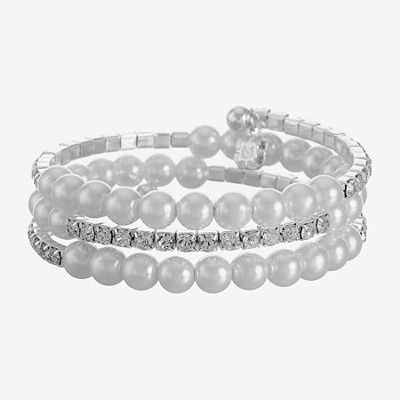 Click here for Monet Jewelry Timeless Womens Simulated Pearl Bang... prices
