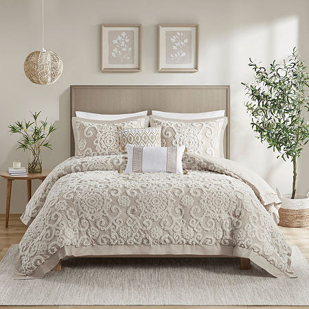 Harbor House Suzanna 3-Pc. Comforter Set  King - Taupe