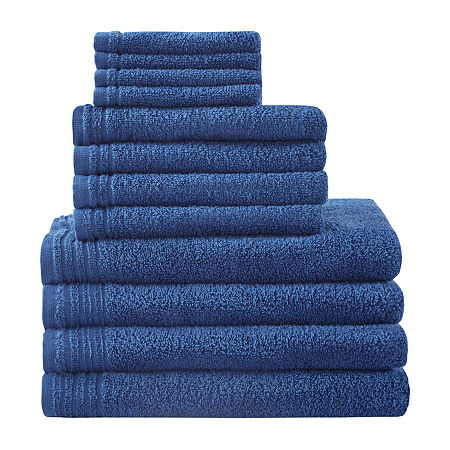 510 Design Big Bundle Cotton 12-Pc. Bath Towel Set - Navy