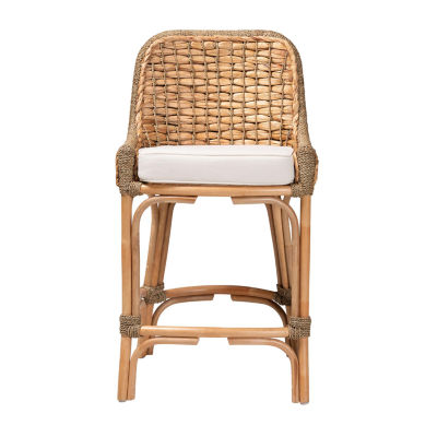Kyle Bar Stool, Color: White - JCPenney
