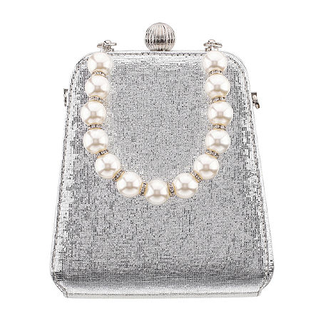 Click here for I. Miller Lorre Evening Bag  One Size  Silver prices