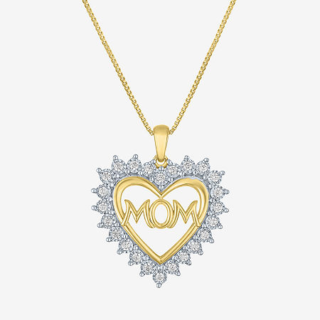 Click here for Mom (G-H / I1-I2) Womens 1/4 CT. T.W. Lab Grown Wh... prices