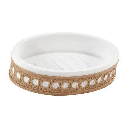 Click here for Avanti Rio Rattan Soap Dish  One Size  White prices