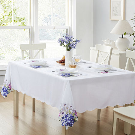 Click here for Elrene Home Fashions Spring Hydrangea Floral Cutwo... prices