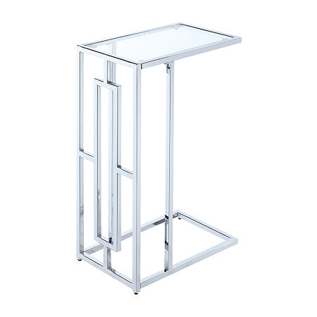 Convenience Concepts Town Square Chrome C End Table - Chrome