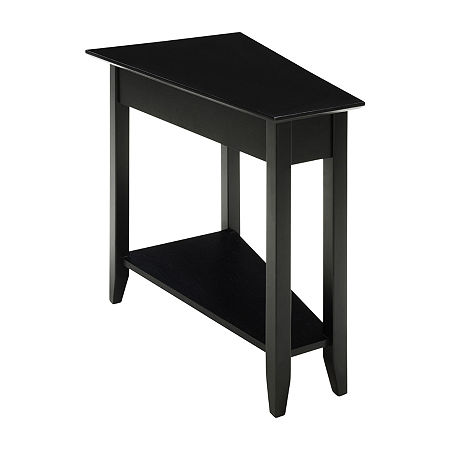 Click here for American Heritage Wedge End Table with Shelf  One... prices