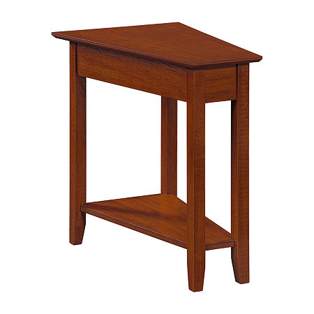 Click here for American Heritage Wedge End Table with Shelf  One... prices