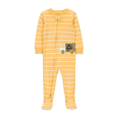 Click here for Carters Baby Boys Rib Crew Neck Long Sleeve Footed... prices