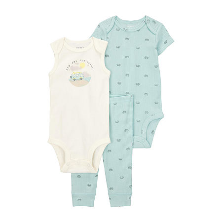 Click here for Carters Baby Boys 3-pc. Pant Set  3 Months  Blue prices