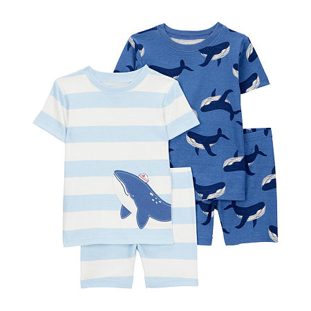 Click here for Carters Baby Boys Rib Crew Neck Short Sleeve 4-pc.... prices
