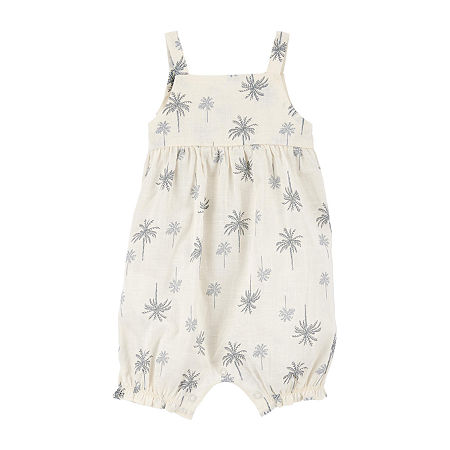 Click here for Carters Baby Girls Cotton Palm Tree-Print Tank Rom... prices