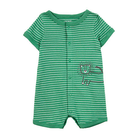 Click here for Carters Baby Boys Short Sleeve Striped Romper  9 M... prices