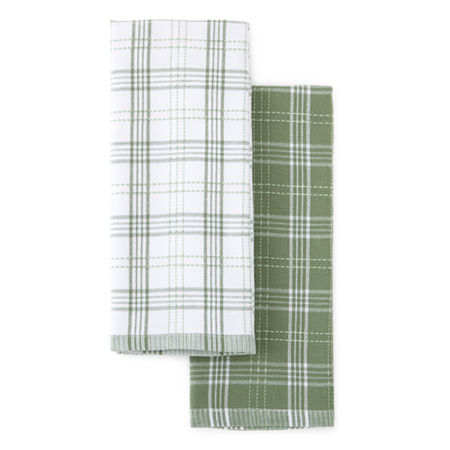 Click here for Cooks Windowpane 2-pc. Kitchen Towel Set  One Size... prices