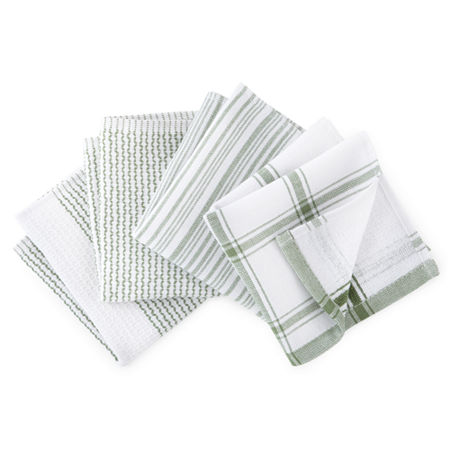 Click here for Cooks Textured 4-pc. Dish Cloth Set  One Size  Gre... prices