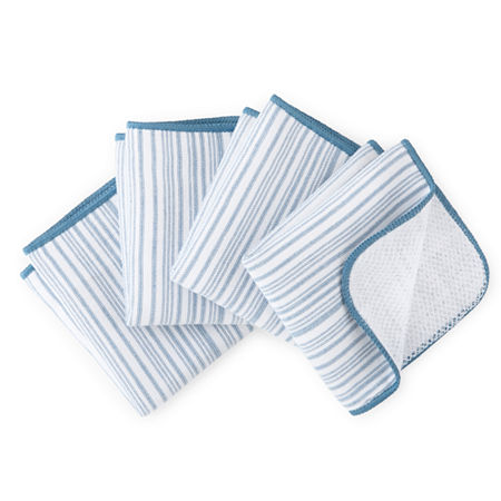 Click here for Cooks Striped Scrubber 4-pc. Dish Cloth Set  One S... prices