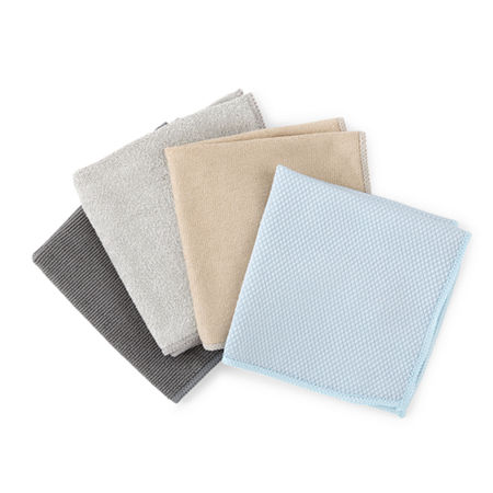 Click here for Cooks 4-pc. Microfiber Cleaning Cloth Set  One Siz... prices