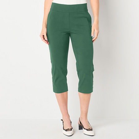 Click here for Liz Claiborne April Womens Stretch Fabric Slim Mid... prices