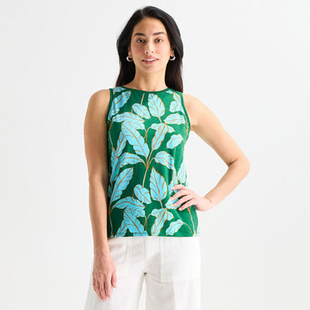 Click here for St. Johns Bay Womens Scoop Neck Sleeveless Tank To... prices