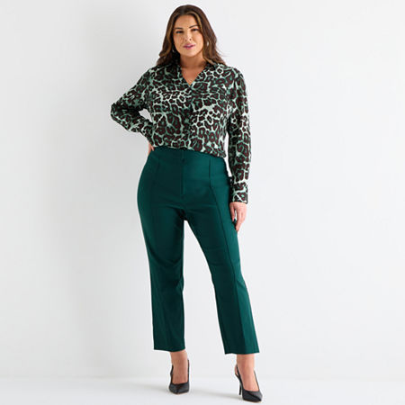 Click here for Worthington Womens Plus Skinny Pant  24w  Green prices