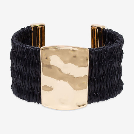 Click here for Bijoux Bar Womens Cuff Bracelet  One Size  Black prices