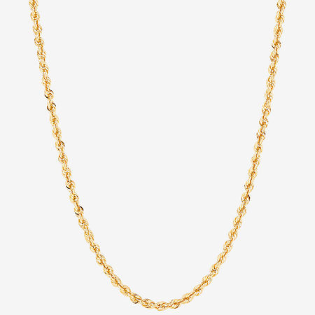 Click here for Unisex Adult 10K Gold 18 Inch Rope Chain Necklace... prices