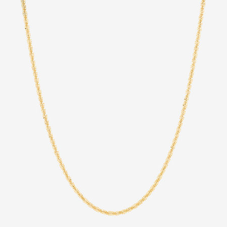 Click here for Made in Italy 14K Gold 18 Inch Curb Chain Necklace... prices