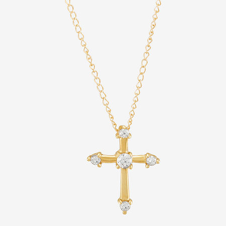 Click here for Limited Quantities! Girls White Cubic Zirconia 14K... prices
