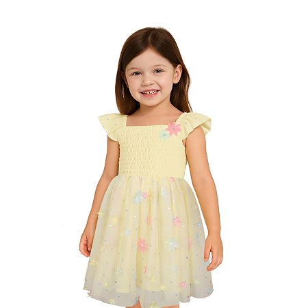 Click here for Lilt Little Girls Short Sleeve A-Line Dress  5  Ye... prices
