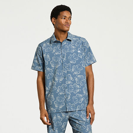 Click here for Hurley Mens Short Sleeve Regular Fit Button-Down S... prices