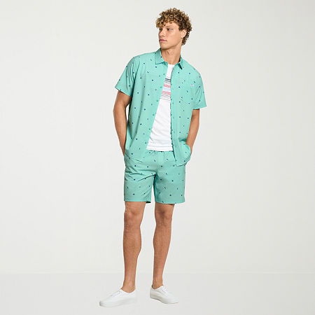 Click here for Hurley Mens 7 1/2 Pull-On Short  Large  Green prices