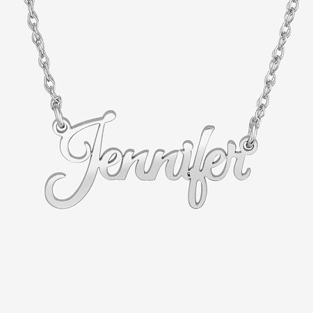 Click here for Personalized Womens 24K Gold Over Silver 18 Inch P... prices