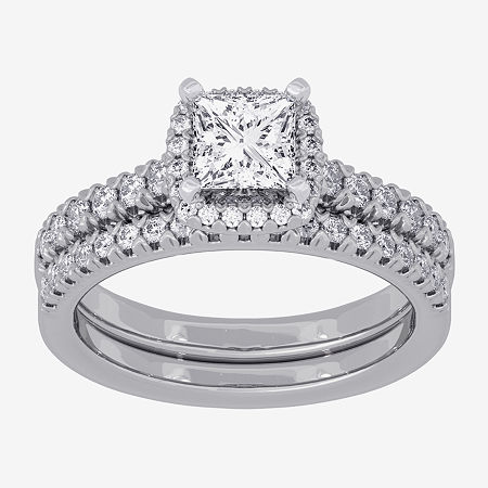 Click here for (H-I / Si1-Si2) Womens 1 5/8 CT. T.W. Lab Grown Wh... prices
