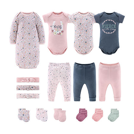 Click here for The Peanutshell 0-3m Baby Girls 16-pc. Baby Clothi... prices