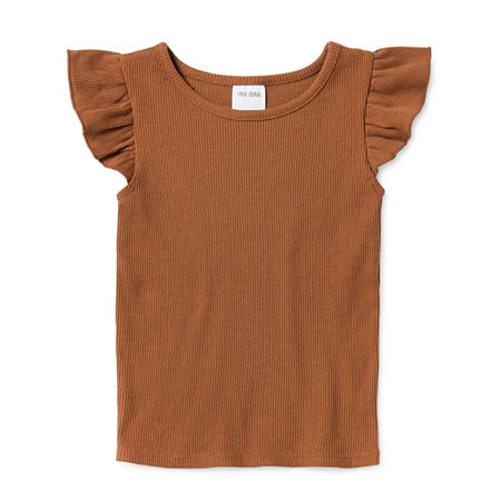 Click here for Okie Dokie Rib Toddler & Little Girls Round Neck S... prices