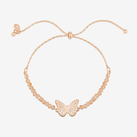 Click here for Bijoux Bar Delicates Womens Butterfly Beaded Brace... prices