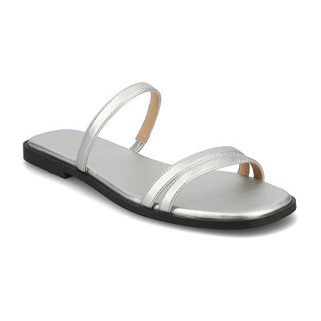 Click here for Journee Collection Womens Brisa Flat Sandals  7 1/... prices