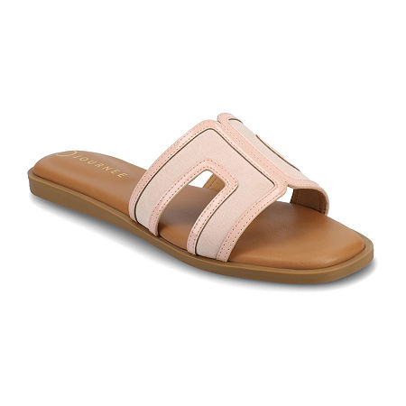 Click here for Journee Collection Womens Primah Slide Flat Sandal... prices