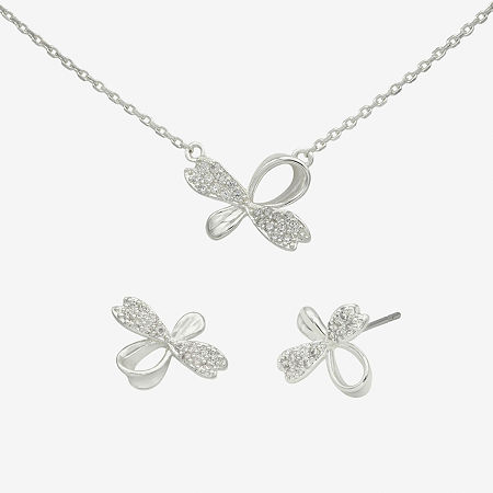 Click here for Sparkle Allure Womens Cubic Zirconia Pure Silver O... prices