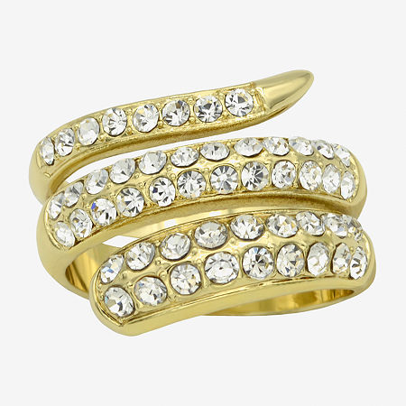 Click here for Sparkle Allure Snake Wrap Womens 9M Crystal 14K Go... prices
