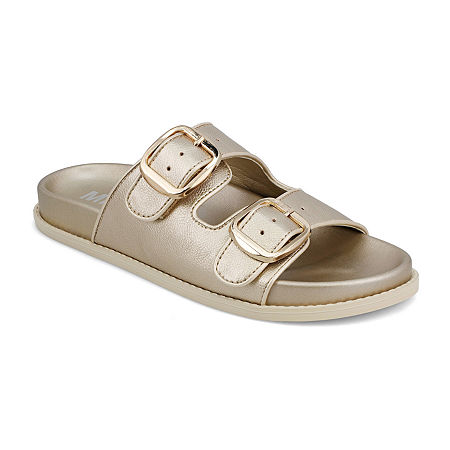 Click here for Mia Girl Womens Parie Slide Sandals  6 Medium  Yel... prices