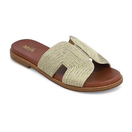 Click here for Mia Girl Womens Pipper Flat Sandals  11 Medium  Ye... prices