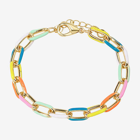 Click here for Bijoux Bar Womens 9 Inch Link Bracelet  One Size... prices