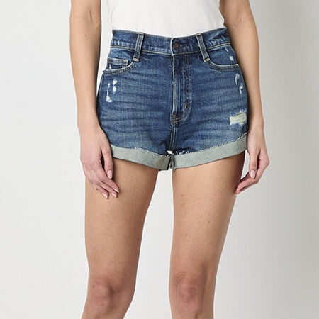 Click here for Arizona Womens Highest Rise Juniors Denim Short  1... prices