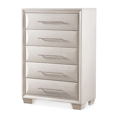 Click here for Hinwitz 5-Drawer Chest  One Size  White prices