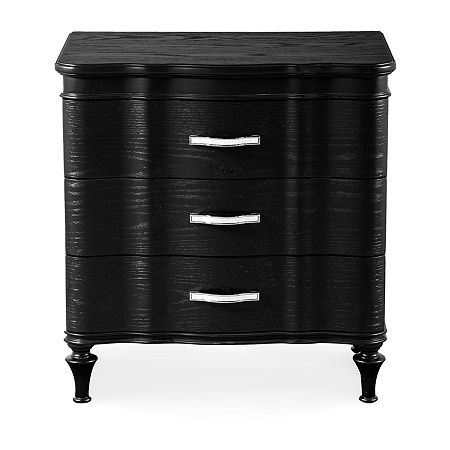Click here for Melodi Parc 3-Drawer Nightstand  One Size  Black prices