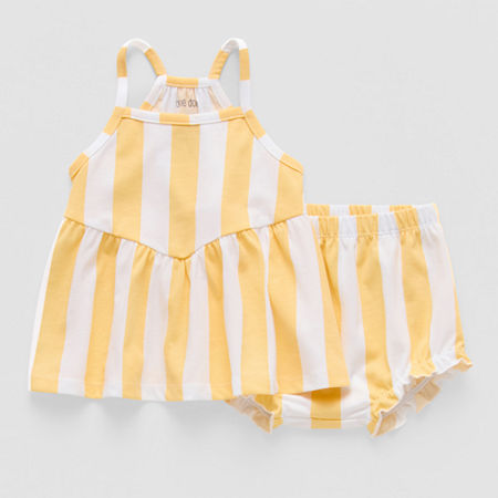 Click here for Okie Dokie Baby Girls Sleeveless 2-pc. Dress Set... prices