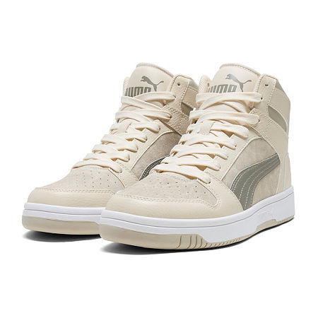 Click here for PUMA Rebound Layup Washed Suede Mens Basketball Sh... prices