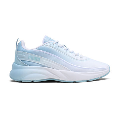 PUMA Cyra Fade Womens Running Shoes, Color: Turquoise White - JCPenney