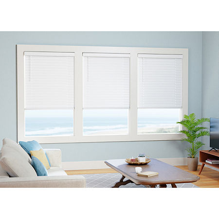 Click here for Cut-to-Width 2 Cordless Faux-Wood Blinds  One Size... prices