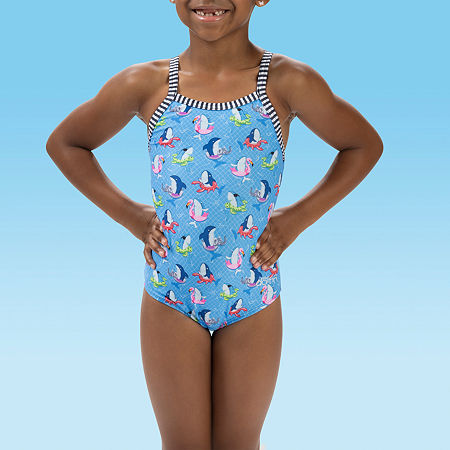 Click here for Toddler Girl Little Dolfin(R) Fin Floats One Piece... prices